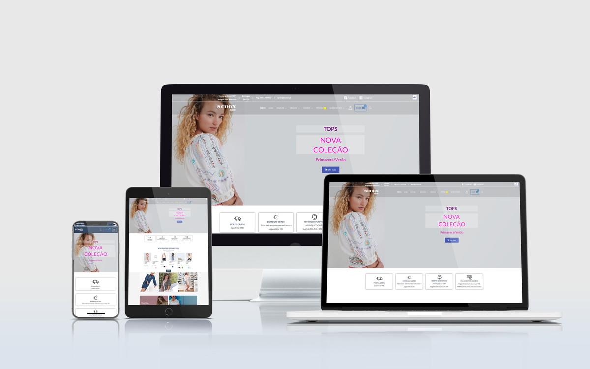 Lojas SCOON – SmartWeb-it